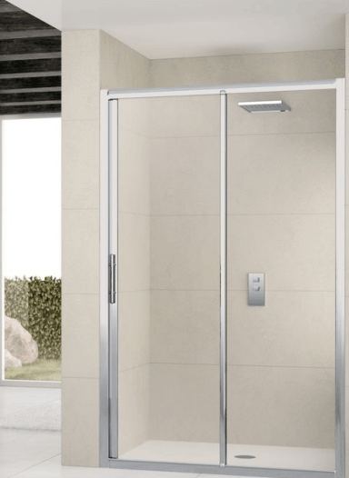 Novellini LUNES (2P) two panel sliding shower door